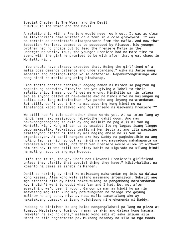 ? Montello High Special Chapters | PDF