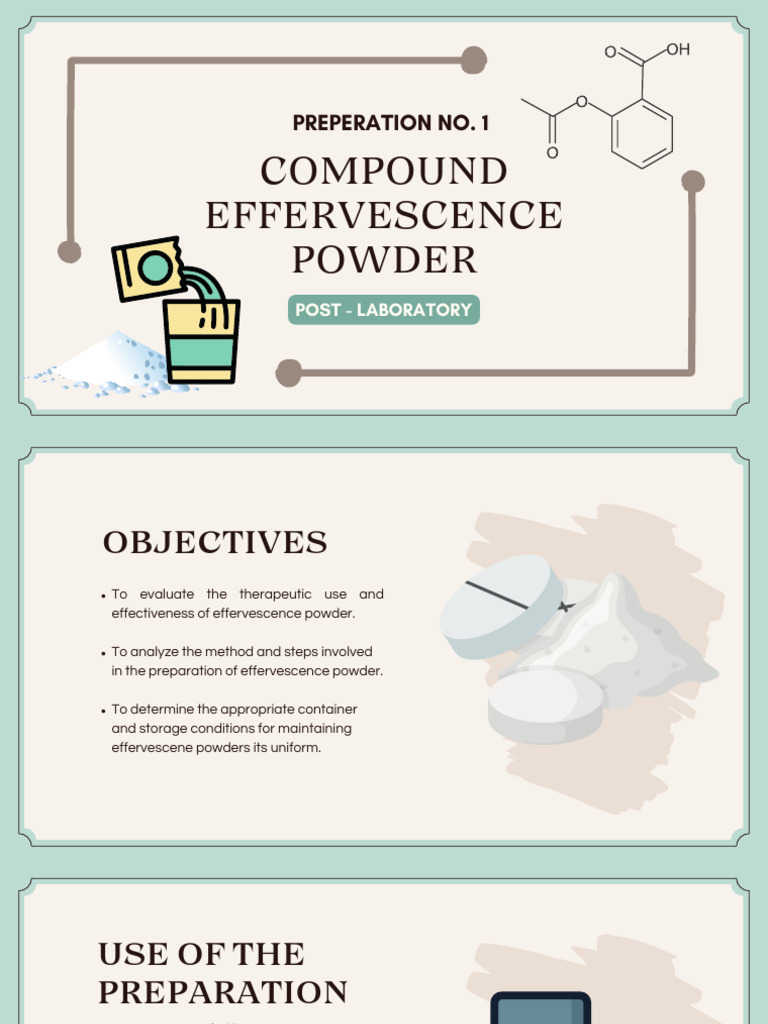 PREP 1 - Powder | PDF | Sodium Bicarbonate | Chemical Substances