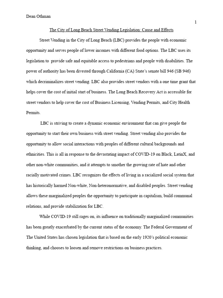 Vendor Analysis - Dean Othman | PDF | Immigration | Economies