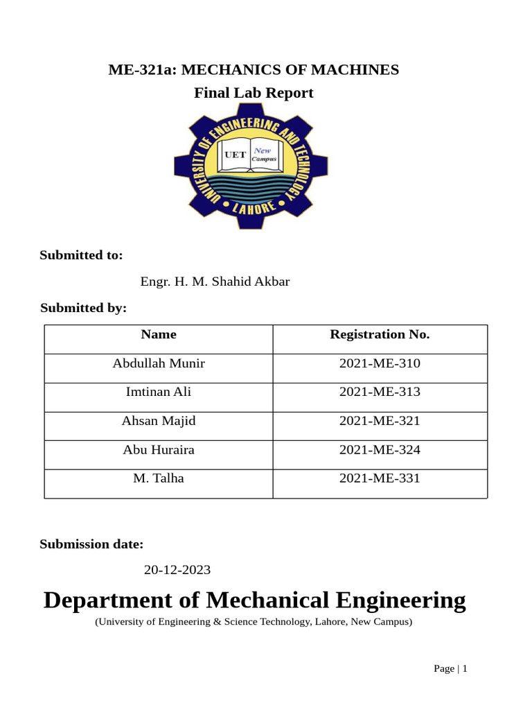 group 3 mmc | PDF | Gear | Machines