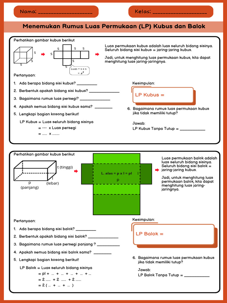 LP Kubus Dan Balok | PDF