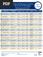 Plan de Estudios - Psicología SUAyED | PDF | Sicología | Psicología clínica