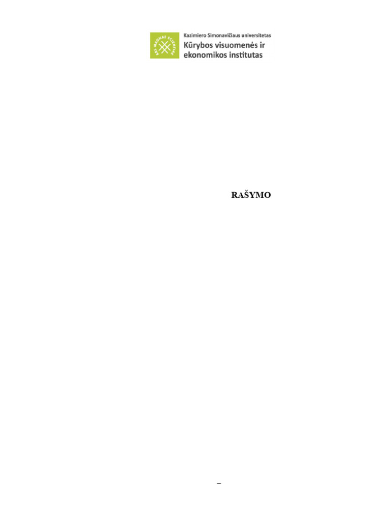 KVEI Kursiniai-Darbai Metodiniai-Nurodymai | PDF