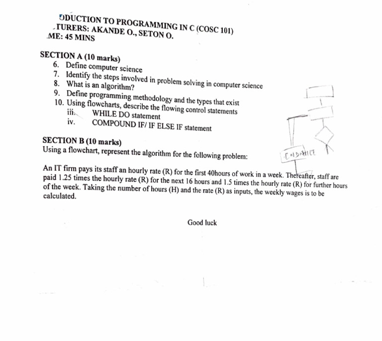 Cosc101 Mid Sem | PDF