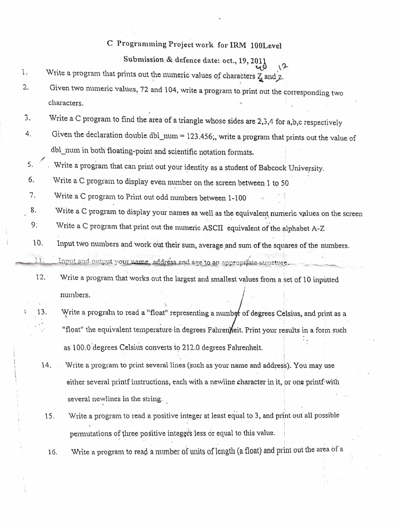 Cosc101 Practice Questions | PDF | Computer Programming | Software ...
