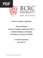 BCA Syllabus Final CSJM University | PDF | Databases | Computer Programming