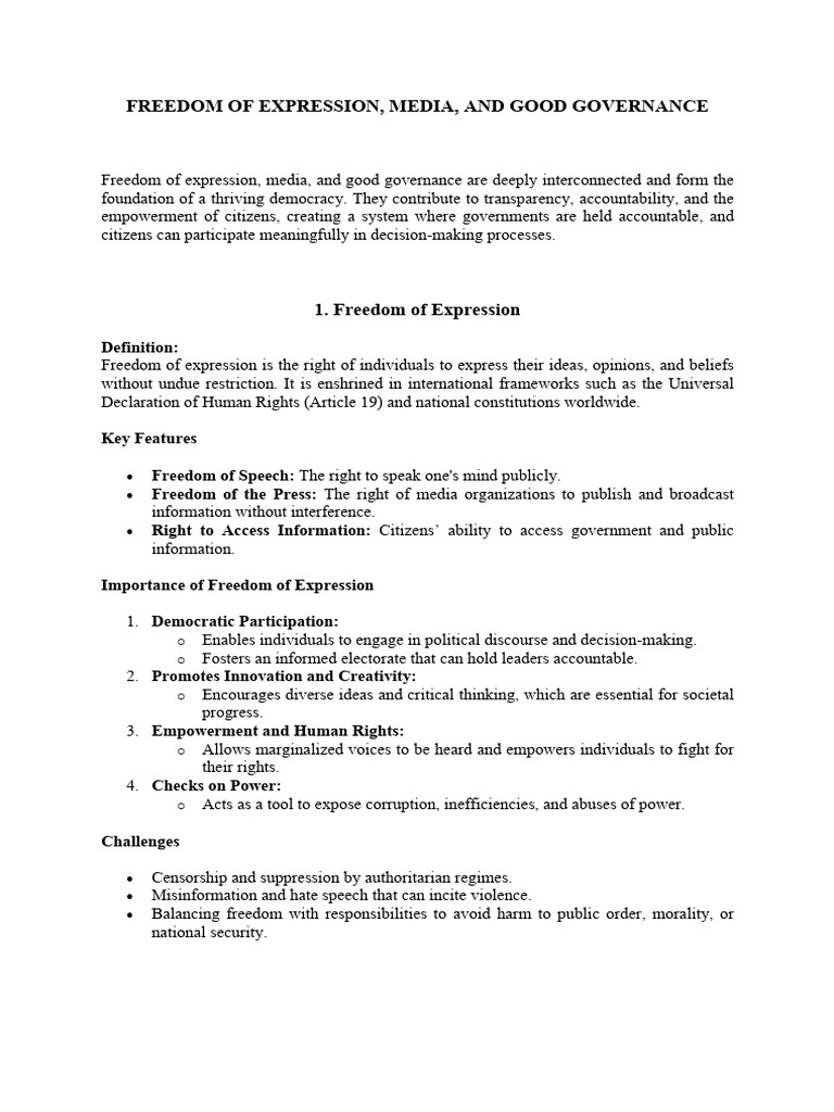 Sdoc 02 07 Si | PDF | Freedom Of Speech | Governance