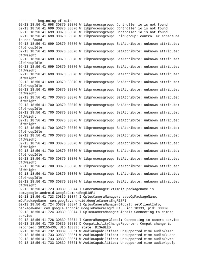 Android Debugging Logs | PDF | Computer Engineering | Software