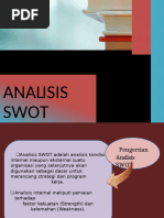 Analisis SWOT (Pembagian Kuadran) | PDF
