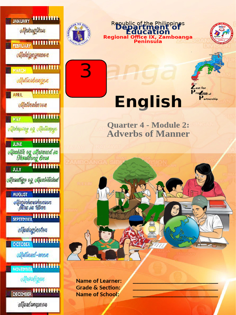 English3_q4_mod2_adverbsofmanner | PDF | Adverb