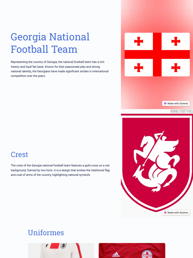 Georgia-National-Football-Team | PDF | Association Football | Sports