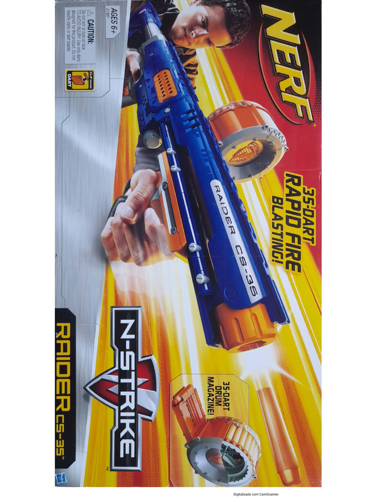 Caixa Nerf 35-DART RAPID FIRE | PDF