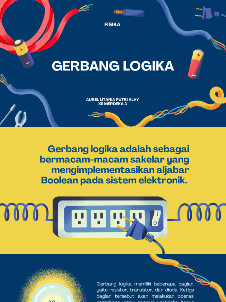 Fisika-gerbang Logika (Aurel) | PDF