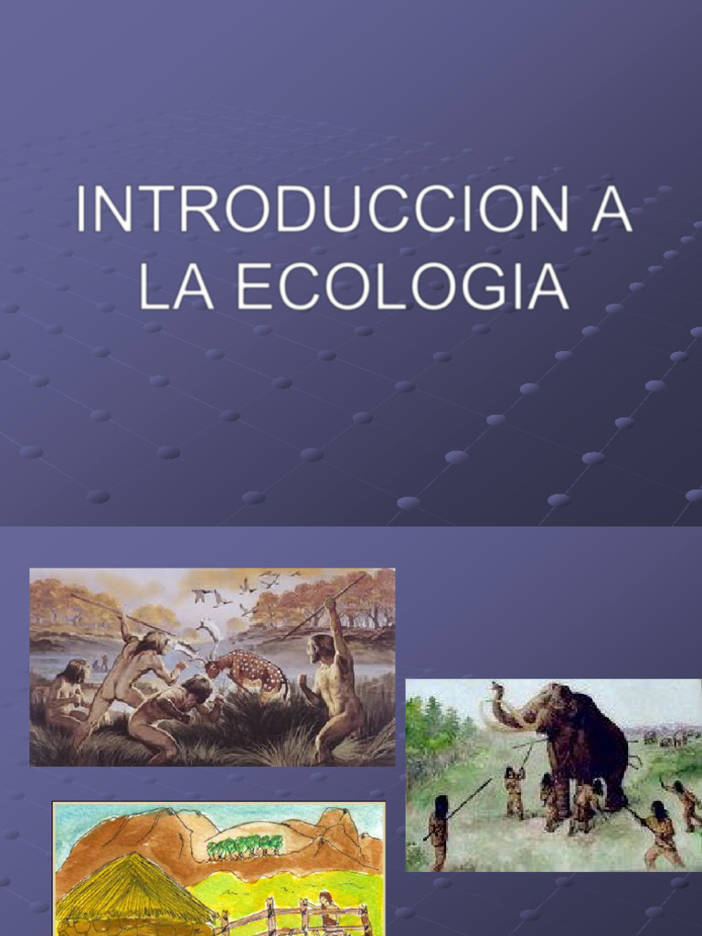 INTRODUCCION A LA ECOLOGIA | PDF | Ecología | Demografía
