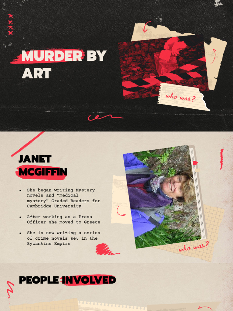 Murder by Art, Presentation | PDF | Crimes | Crime & Violence