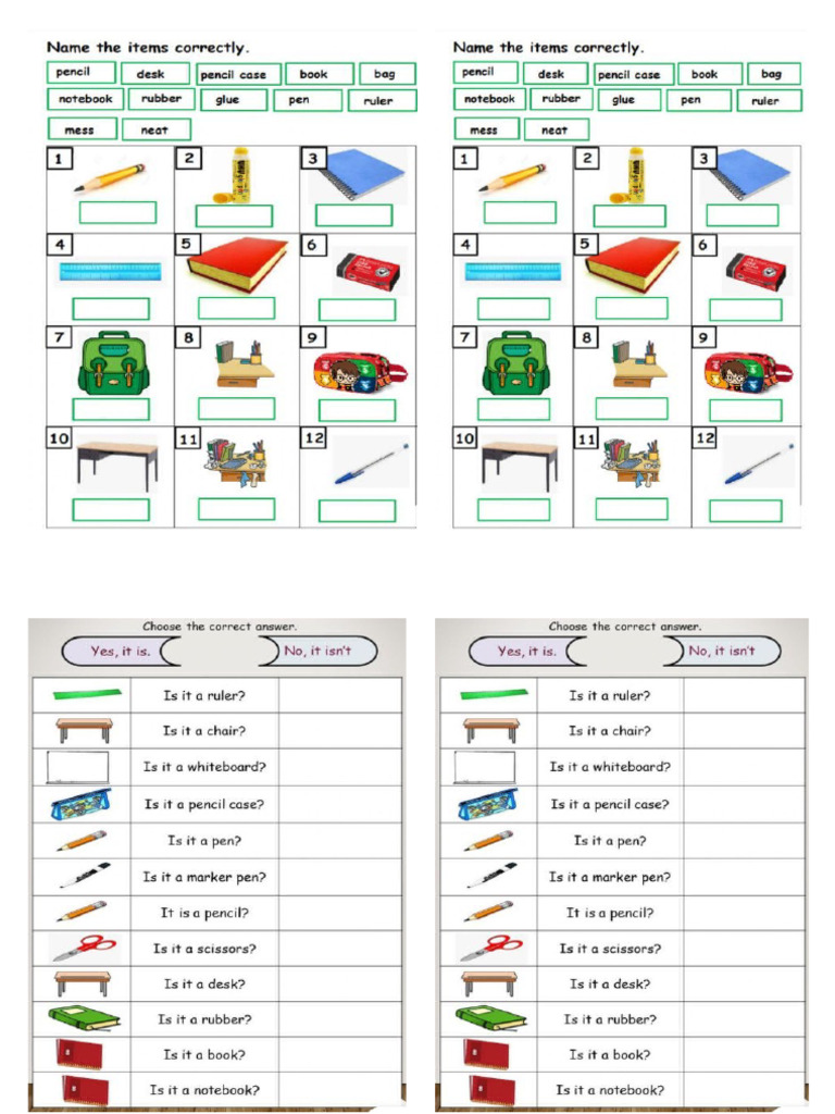Interactive Worksheet-E1-2 colunm | PDF