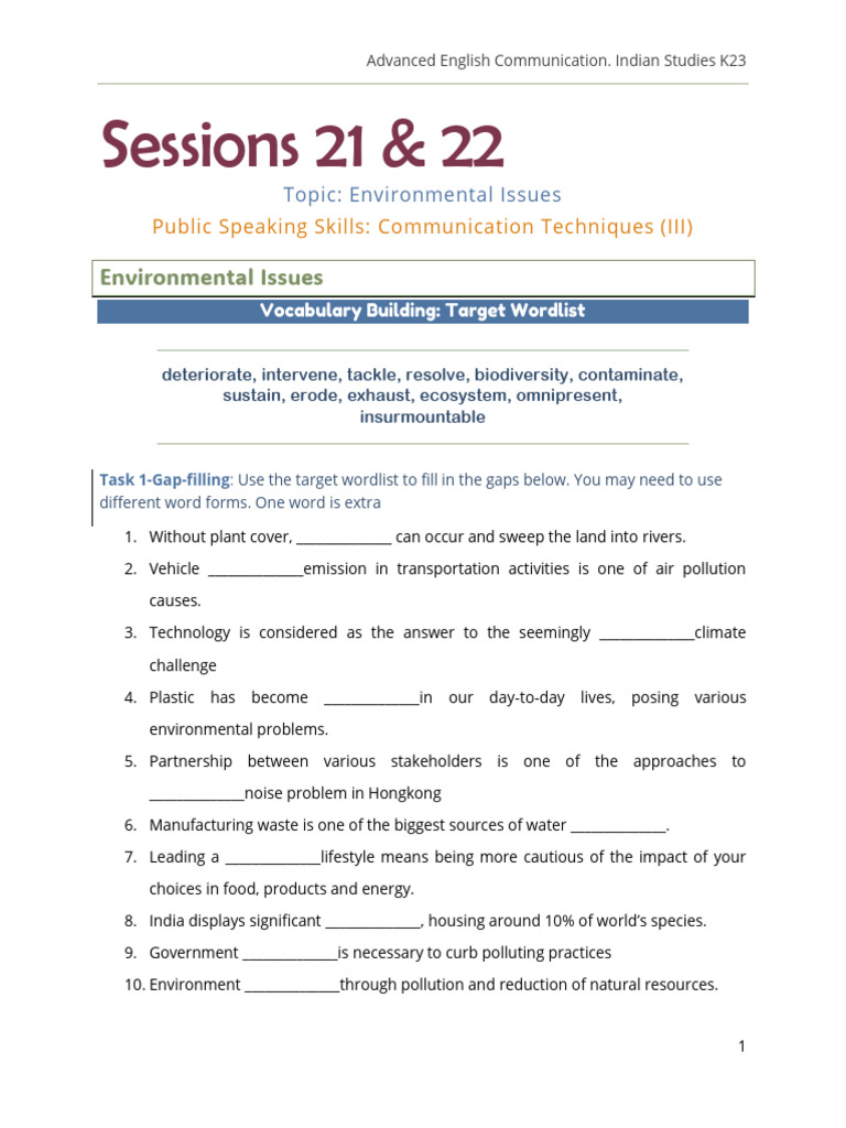 AECK23. S21 and 2 Worksheet | PDF | Ozone | Ozone Depletion