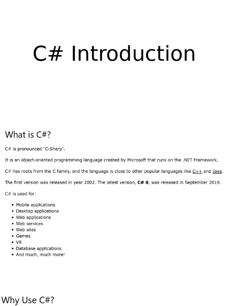C Introduction Syntax Comments Variables Data Types | PDF