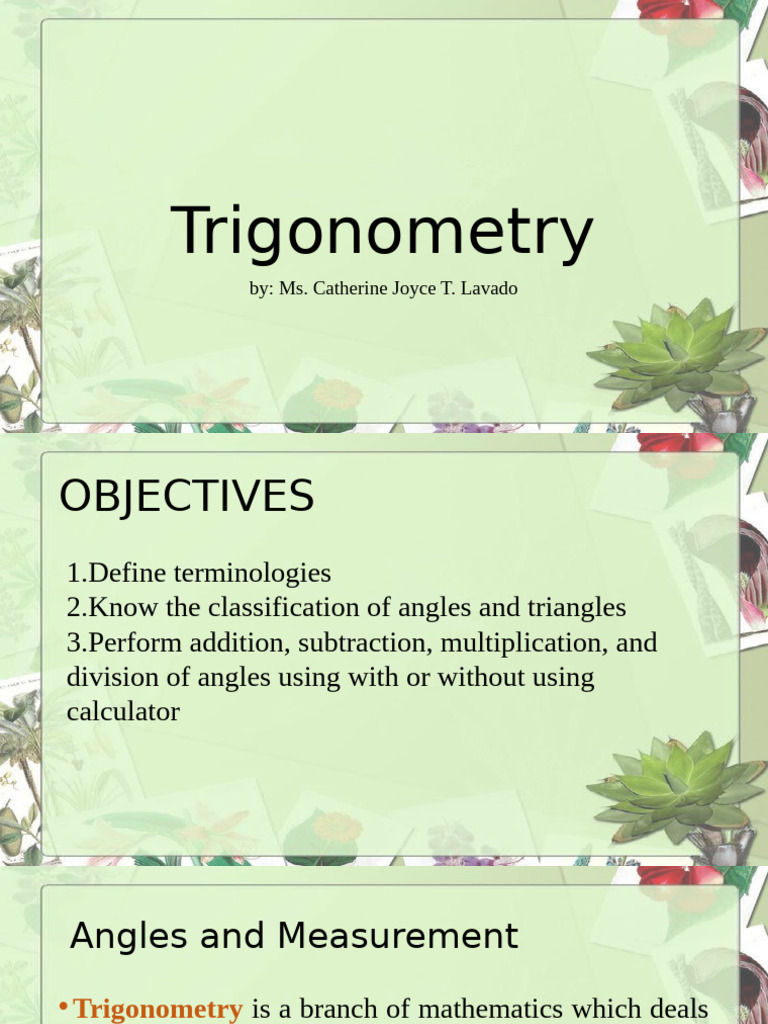 Spherical Trigonometry Basics | PDF | Angle | Trigonometry