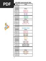 Pasta1 - Planilha de Aulas (Version 1) | PDF