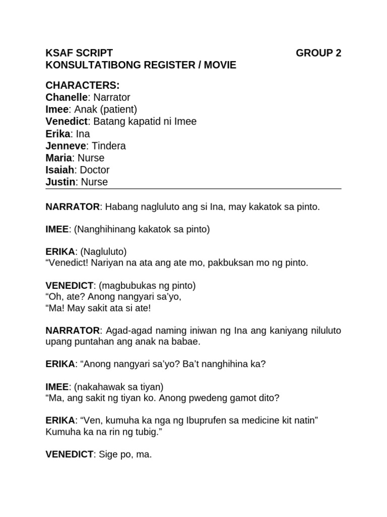 KSAF Role Play | PDF