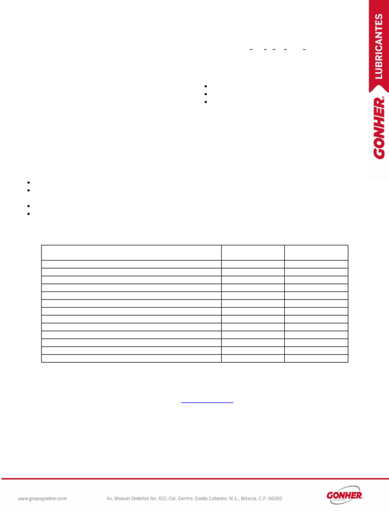 ACEITE HIDRAULICO-FH-300 GOHNER FT - Cleaned 1514940-GO | PDF ...