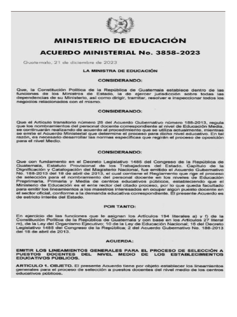 Acuerdos | PDF