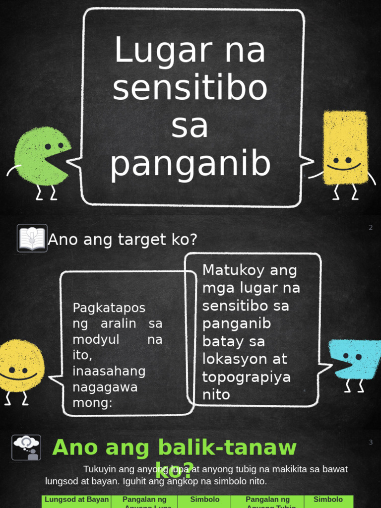 Lugar Na Sensitibo Sa Panganib | PDF