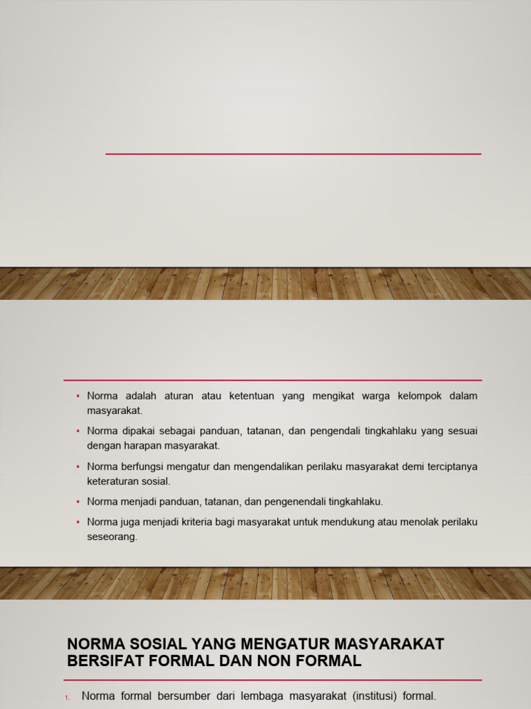 Norma Sosial | PDF