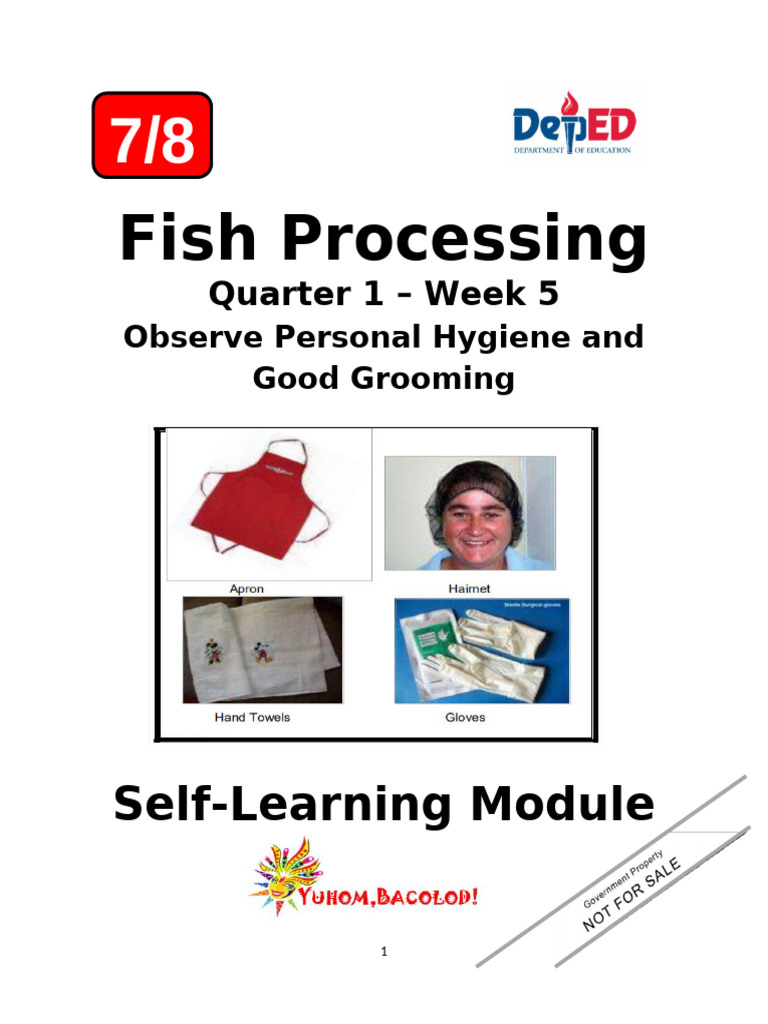 5 Fish Processing - Grade 78 - Module 1 - Week 5 ... | PDF | Hygiene ...