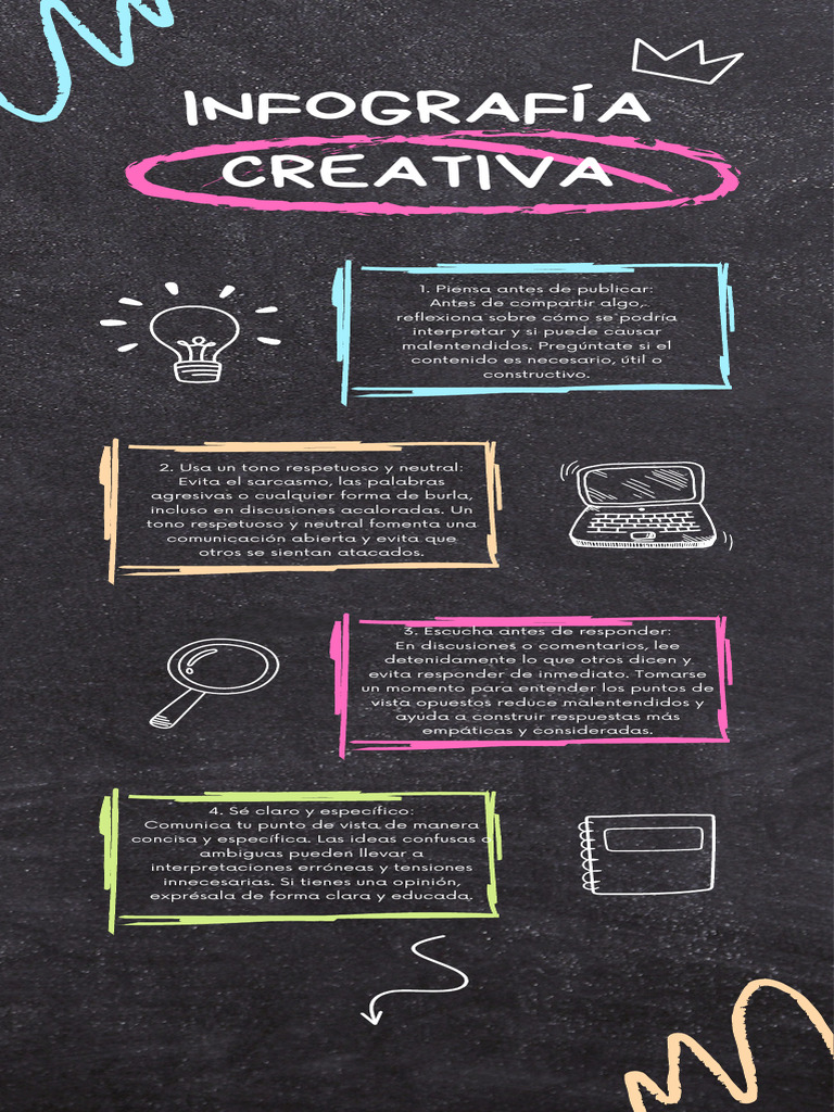 Infografia Creaativa Proyecto Ilustrado Colorido | PDF