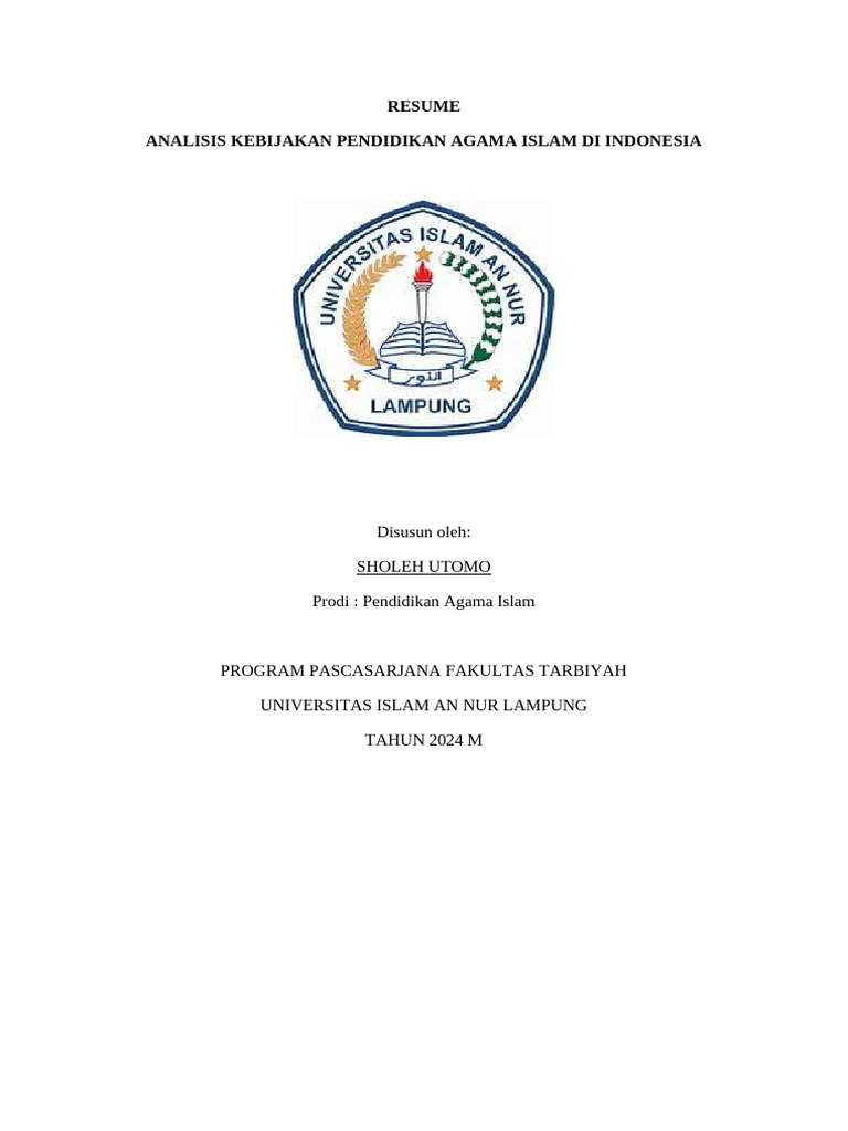 Resume Pai Jumat | PDF