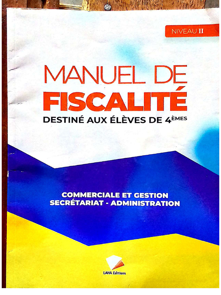 FISCALITÉ 4 Ème C.G | PDF