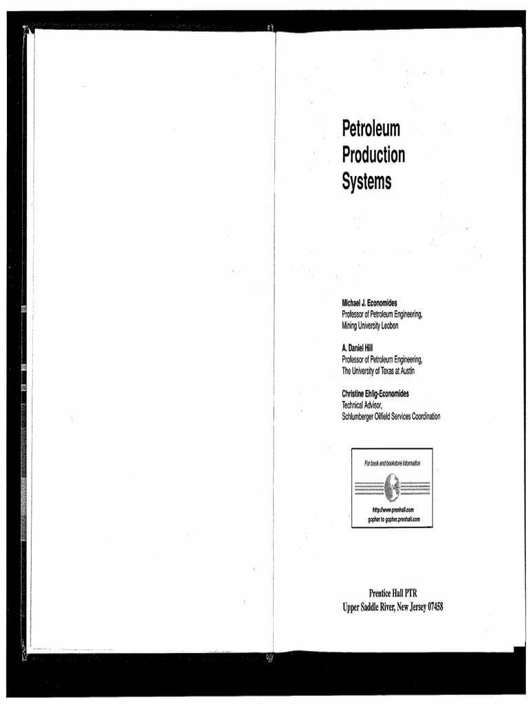 Petroleum Production Systems | PDF