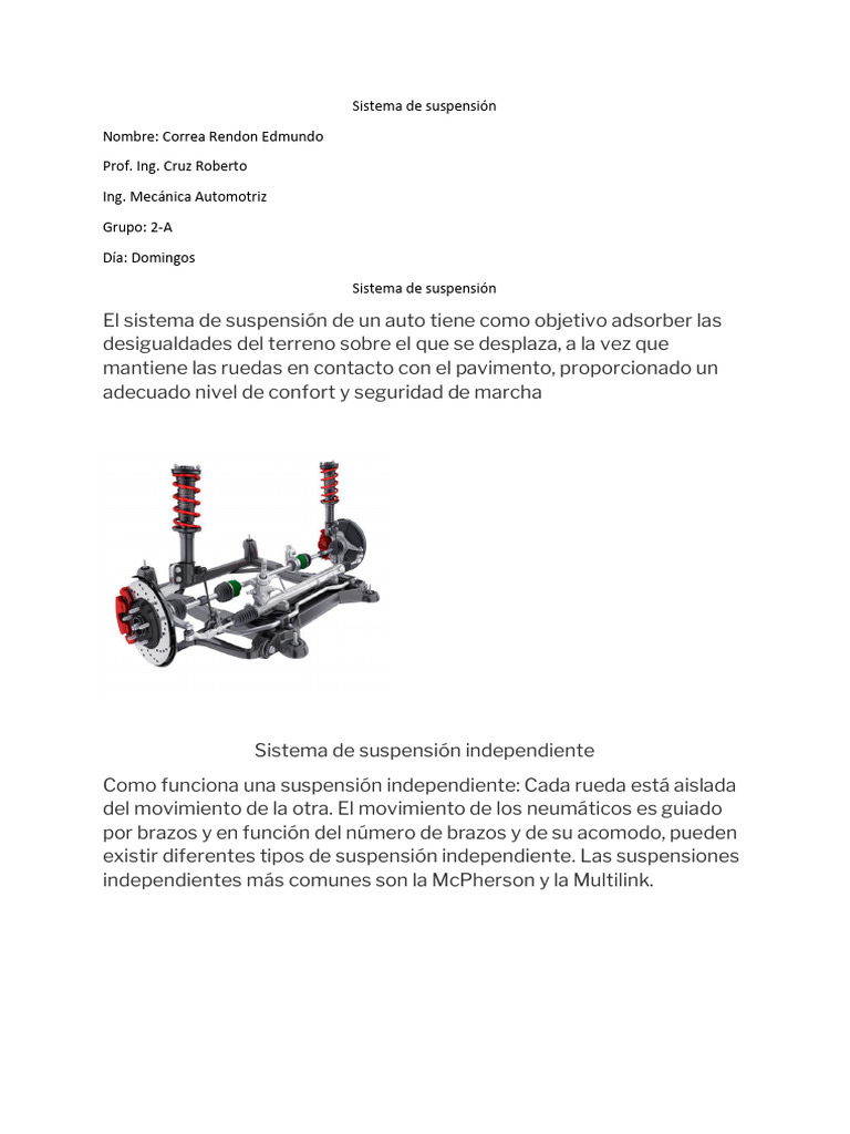 Tarea1 Suspensión | PDF