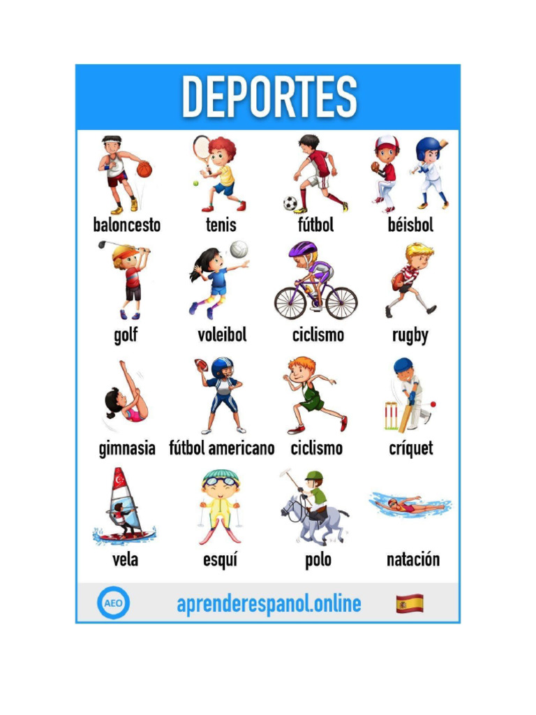 Tipos de Deportes | PDF