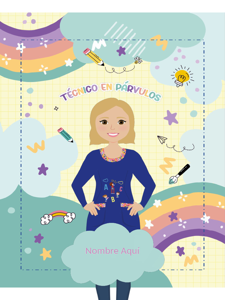 Portada Tecnico en Parvulos 2024 | PDF