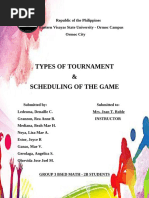 What Are The Different Types of Tournament Formats | PDF | Tournament ...