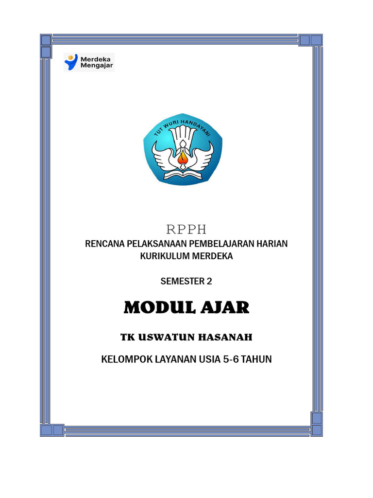 RPPH Tema Budayaku: Transportasi Darat | PDF