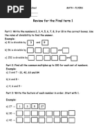 Mathmatics Year - 6 PDF | PDF | Fraction (Mathematics) | Division (Mathematics)
