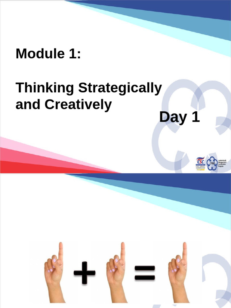 Strategic and Creative Thinking Tools | PDF | Thought | Evaluation