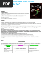 Secuencia Didáctica. Peter Pan. Segundo Ciclo | PDF | Comprensión ...