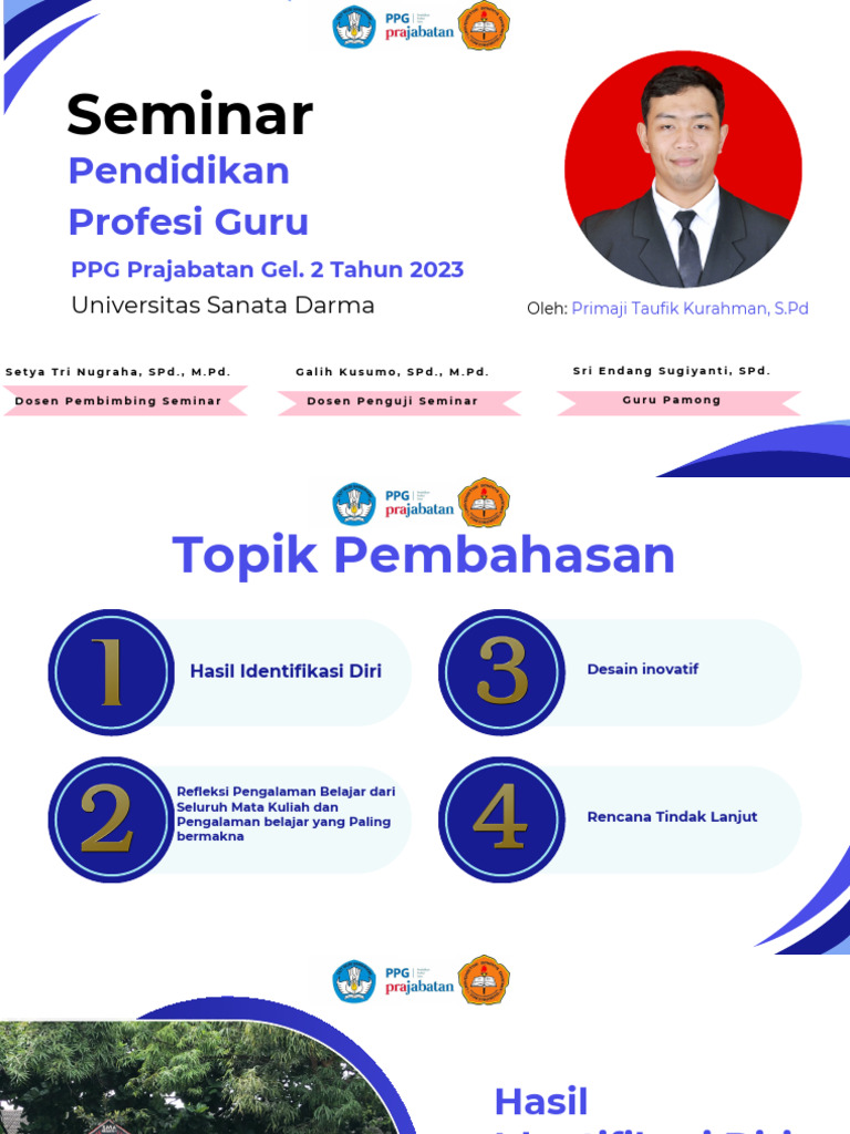 Seminar PPG-Primaji Taufik K-2 | PDF