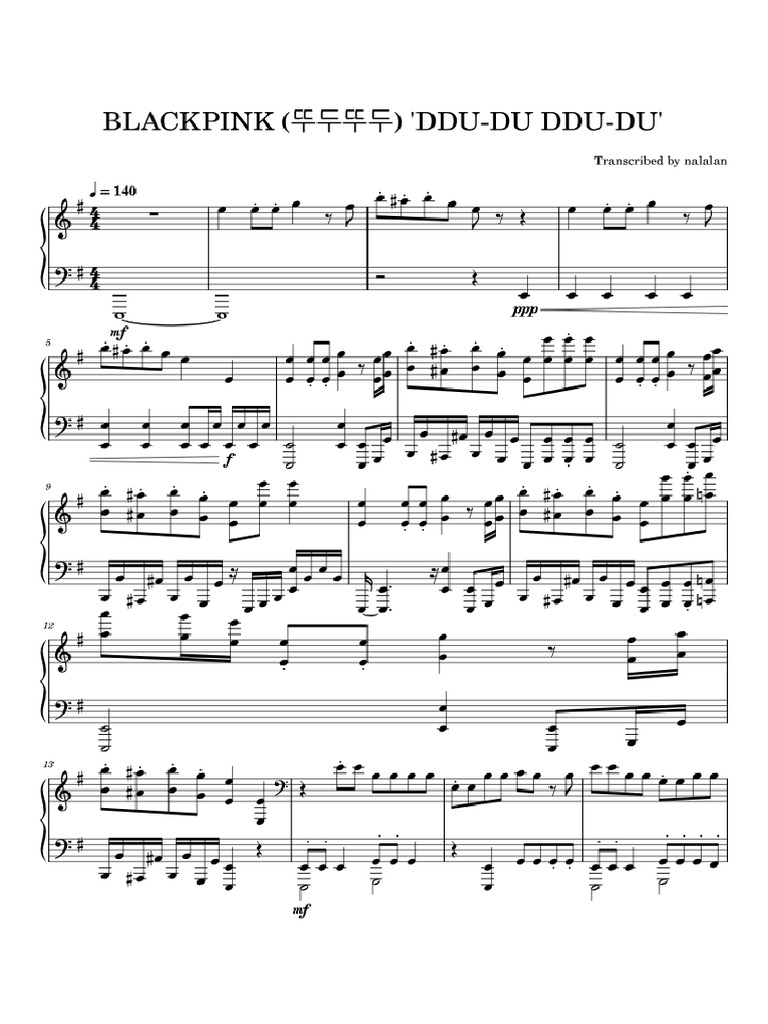 Blackpink Dududu | PDF