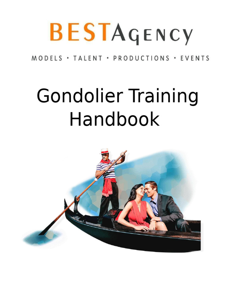 Gondolier Training Handbook Overview | PDF