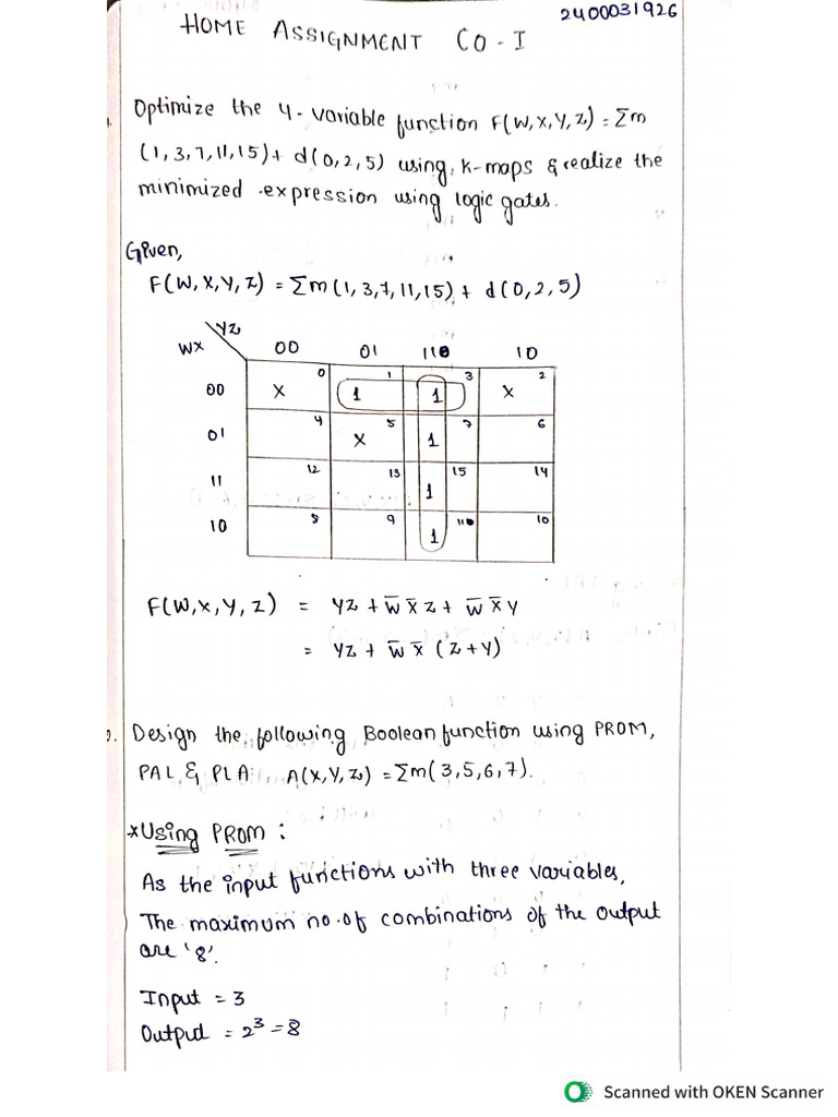Home Assignment 1 Ddca | PDF