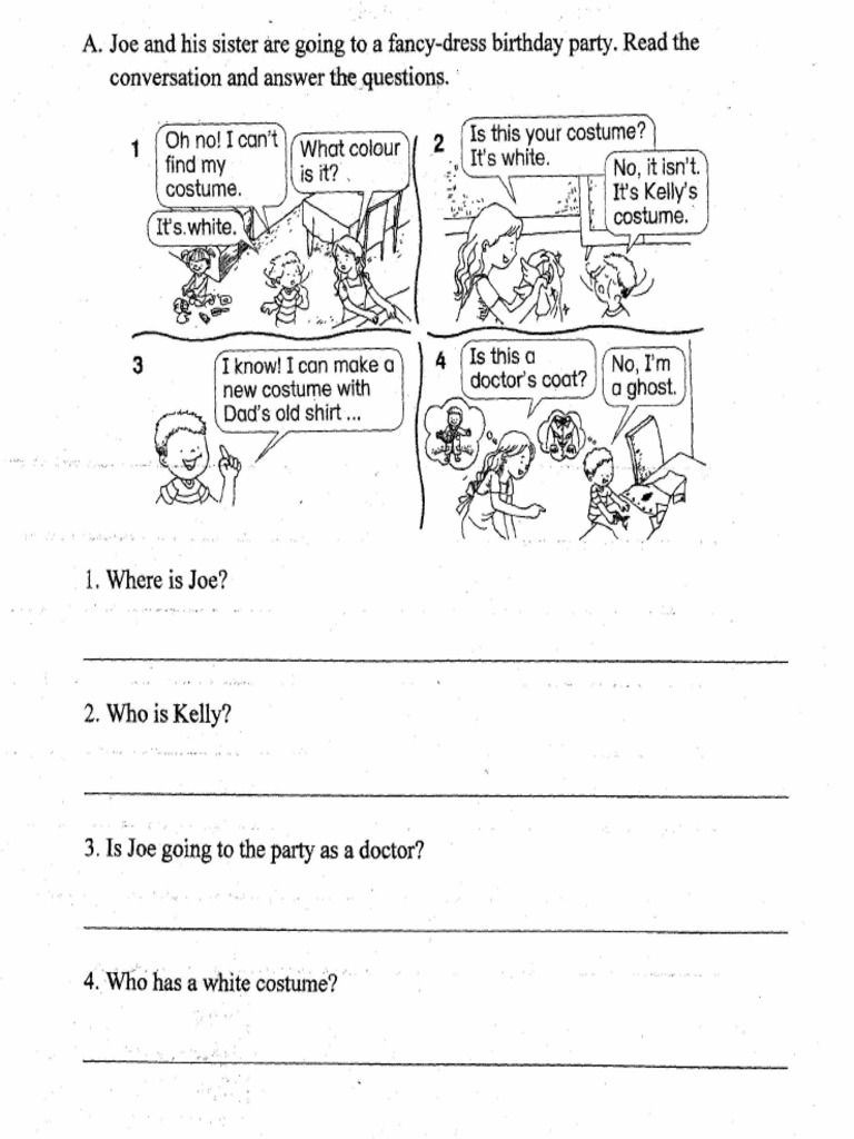 Comprehension, Writing P1 ENG080511 | PDF