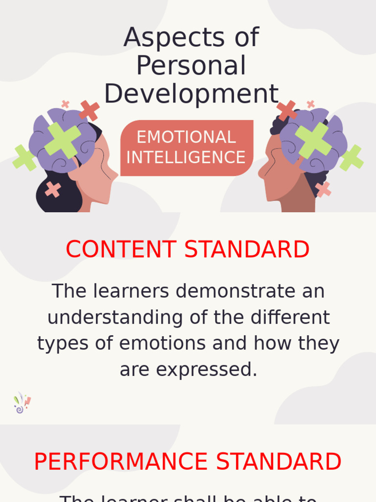 PERDEV - Q2 - LESSON2 - EMOTIONAL-INTELLIGENCE (Autosaved) | PDF ...