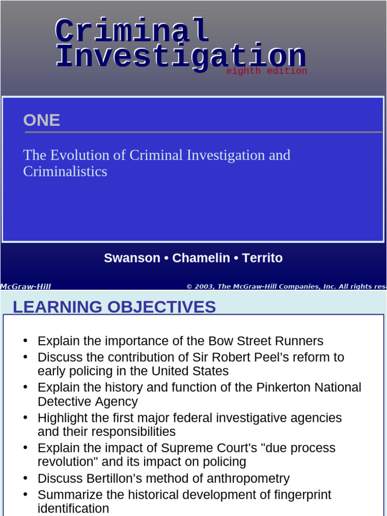 Chap001 | PDF | Police | Fingerprint