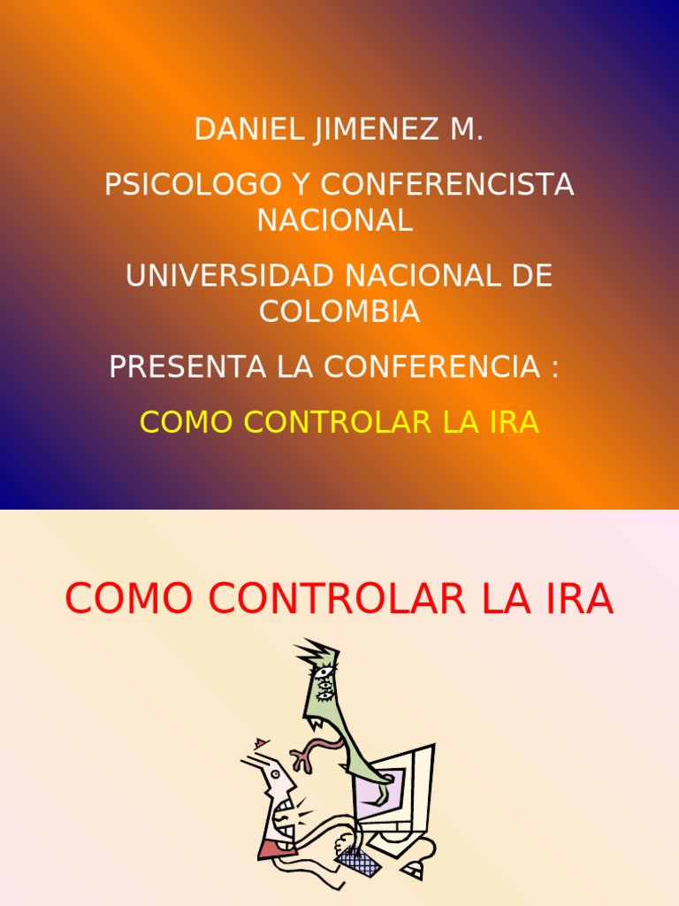 Como Controlar La Ira | PDF | Ira | Conceptos psicologicos